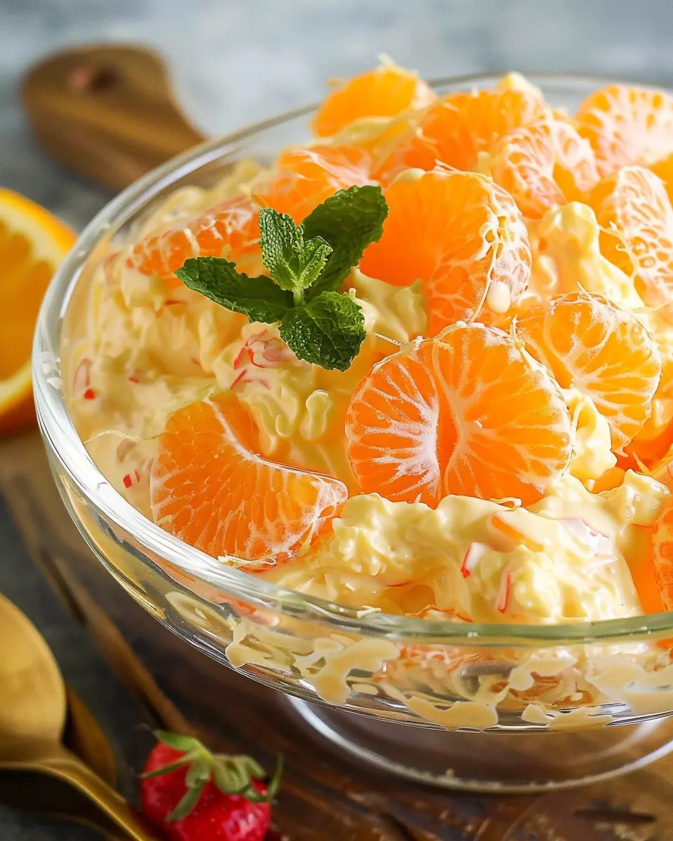 Mandarin Orange Jello Salad
