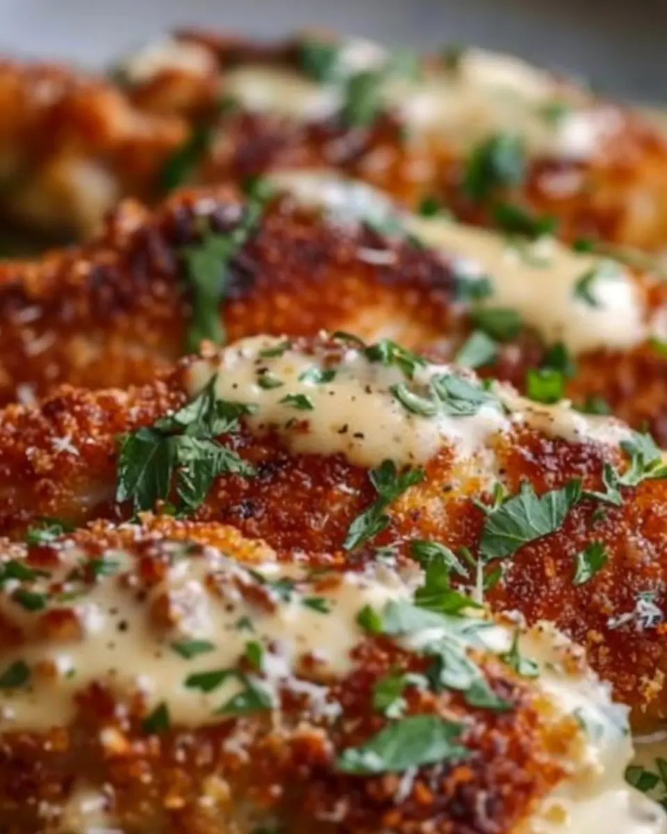 crispy parmesan chicken